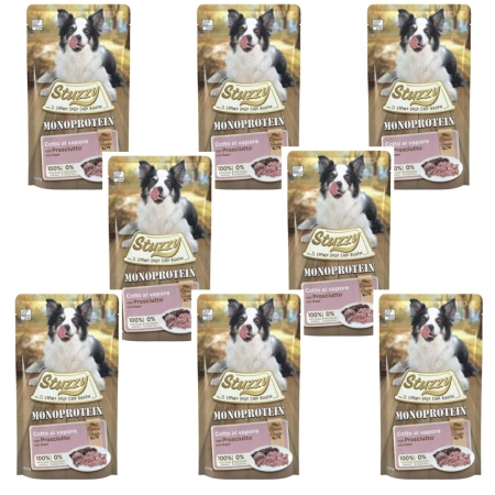 Stuzzy Mokra Karma Monoproteinowa dla Psa Szynka 8x150g | Sklep TuZwierzaki.pl
